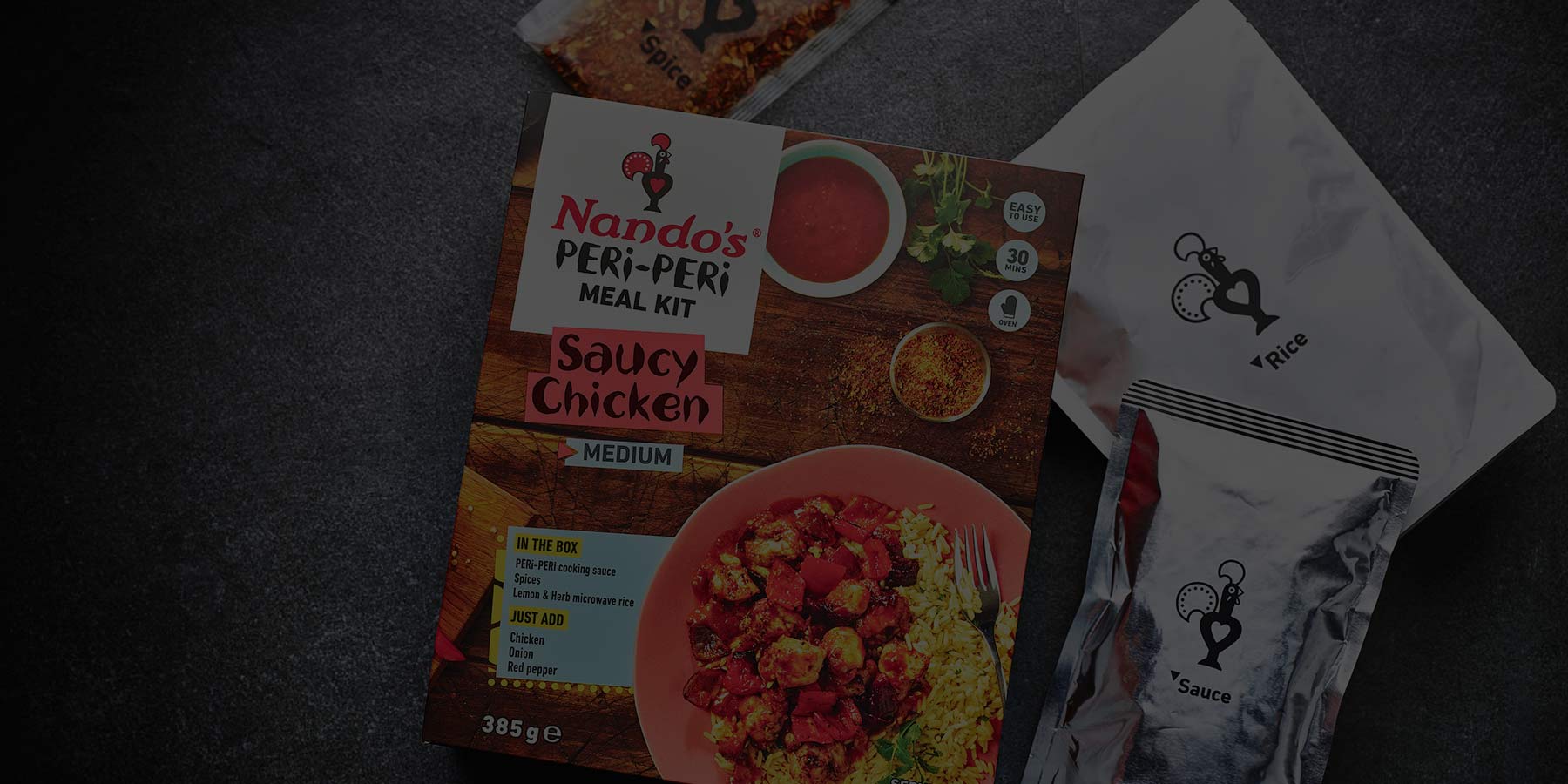 Saucy Chicken Meal Kit | Products | Nando's